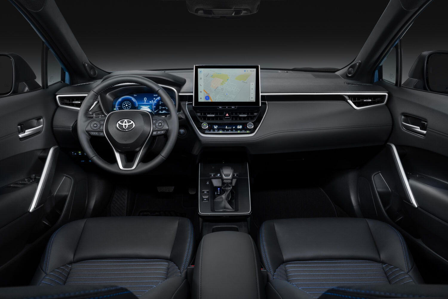 Prueba de manejo: Toyota Corolla Cross Hybrid Nightshade 2026 – Eficiencia híbrida con alma ...